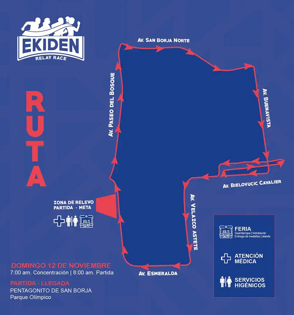 Ekiden - Relay Race 2023 | Running 4 Peru
