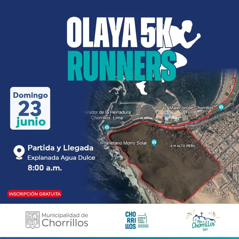 Carrera Olaya Runners 5K 2024 - Primera Edición | Running 4 Peru