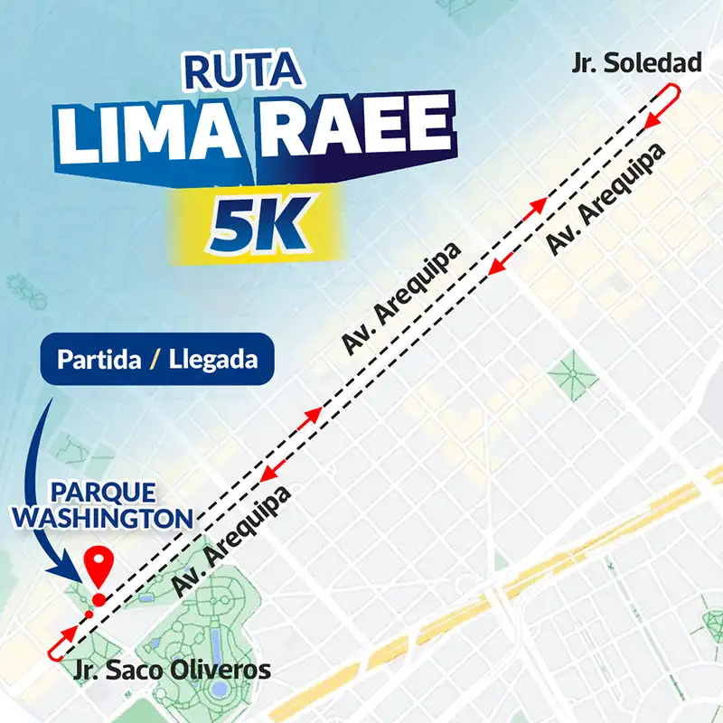 Lima Corre 5K "Por el Día Internacional de los RAEE" 2024 | Running 4 Peru