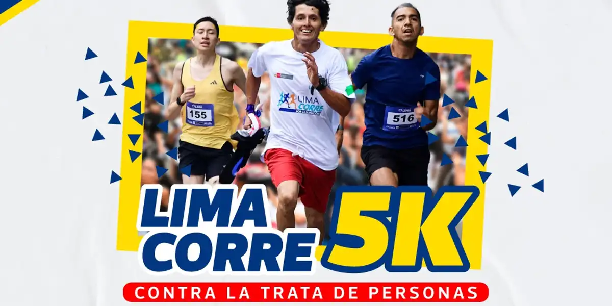 Lima Corre 5K "Contra la Trata de Personas" 2025 | Running 4 Peru