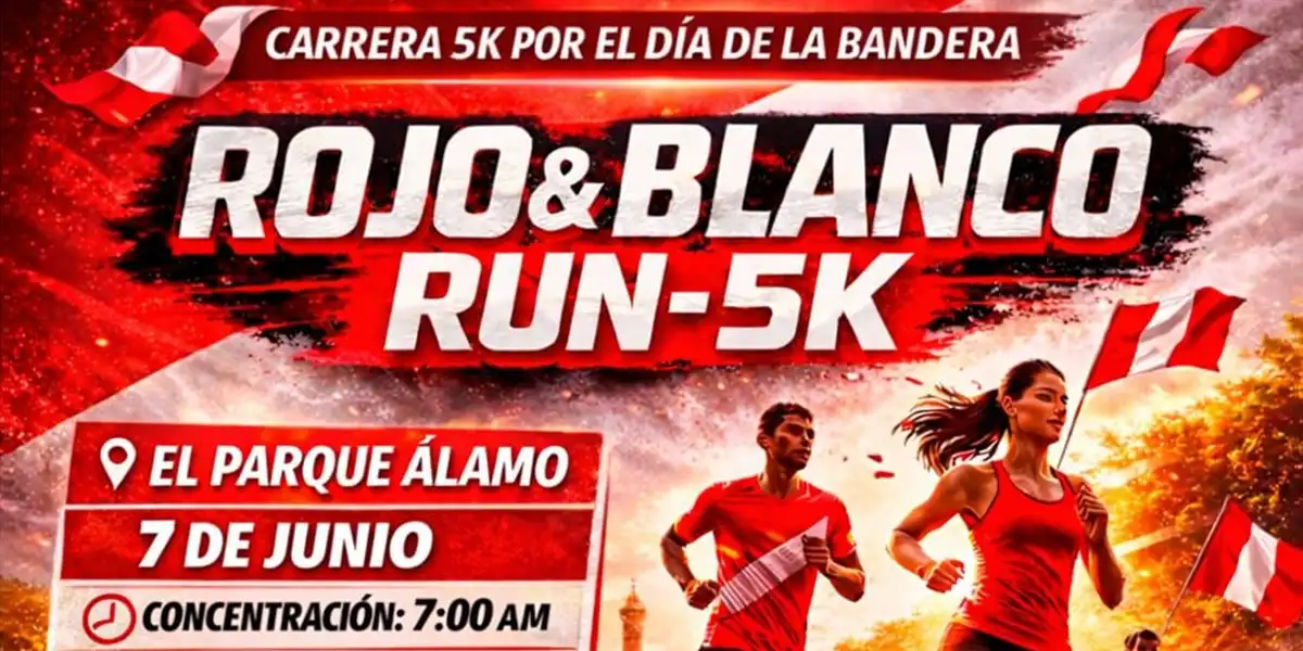 Carrera Rojo & Blanco Run 2026 | Running 4 Peru