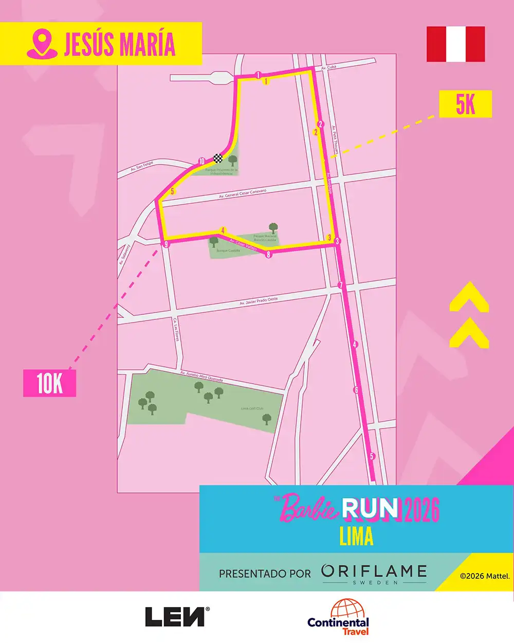 Barbie Run Lima 2026 | Running 4 Peru